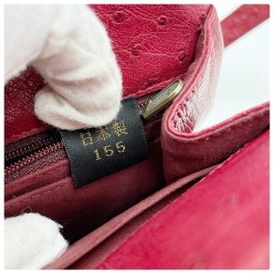 JRA | Bags | Genuine Ostrich Leather Crossbody Bag | Poshmark